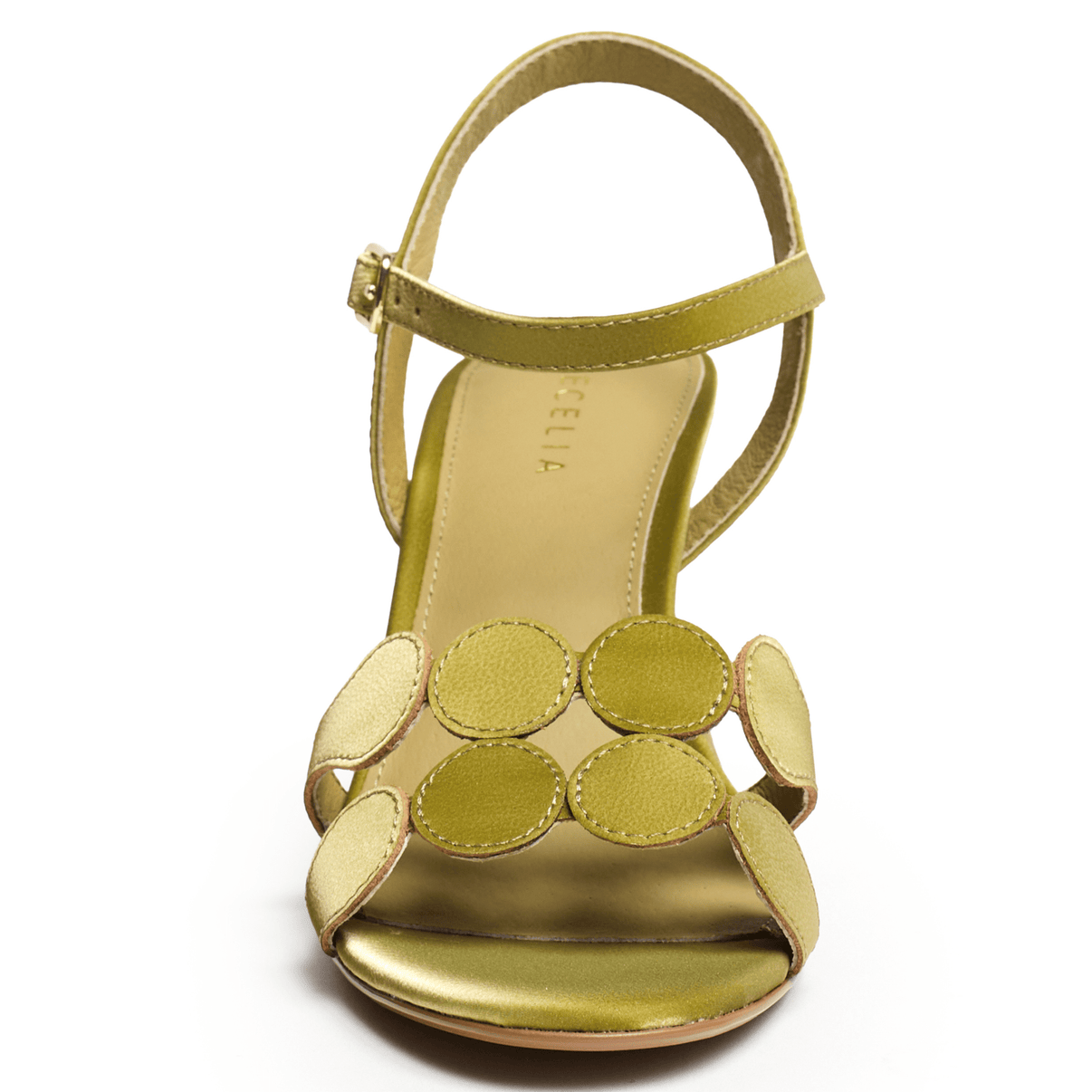 Peter - Elegant Ankle Strap Sandal - Evergreen – Cecelia New York